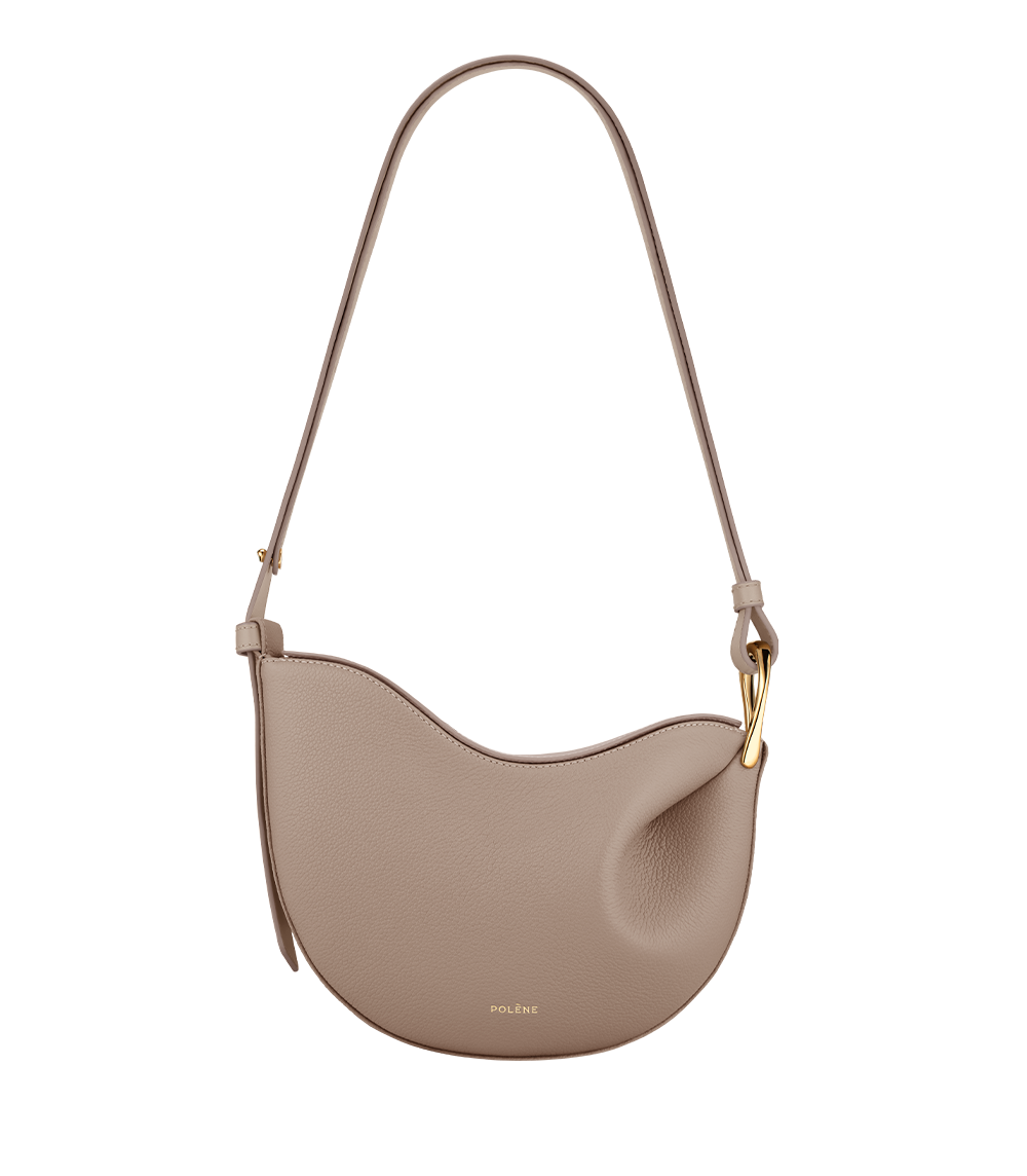 Polène | Taske - Tonca - Gråbrun Kornet – Polène DK